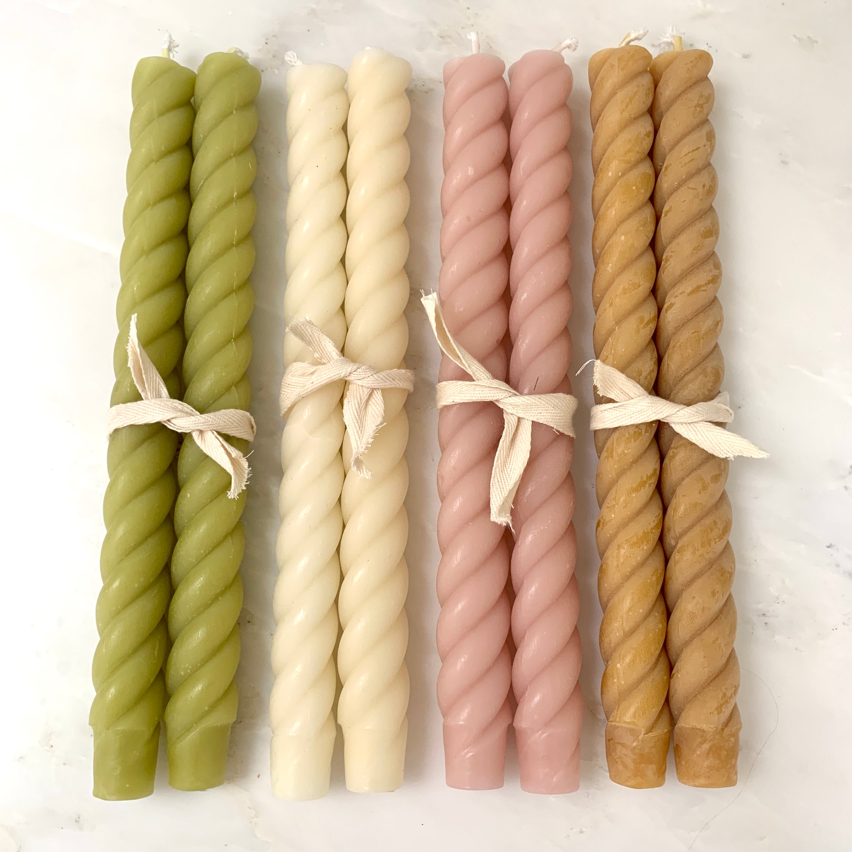 Beeswax Rope Tapers – FiG Curated Living | Ojai, CA
