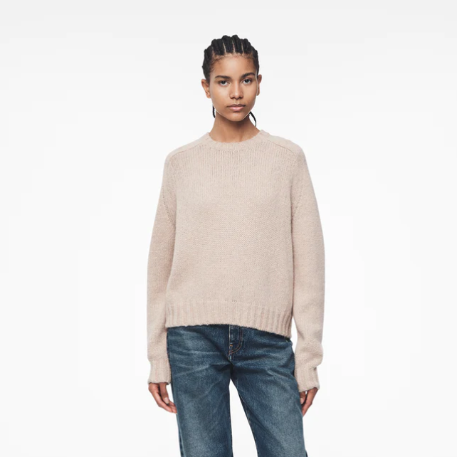 6397 Vintage Shrunken Crew in Taupe – FiG Curated Living | Ojai, CA